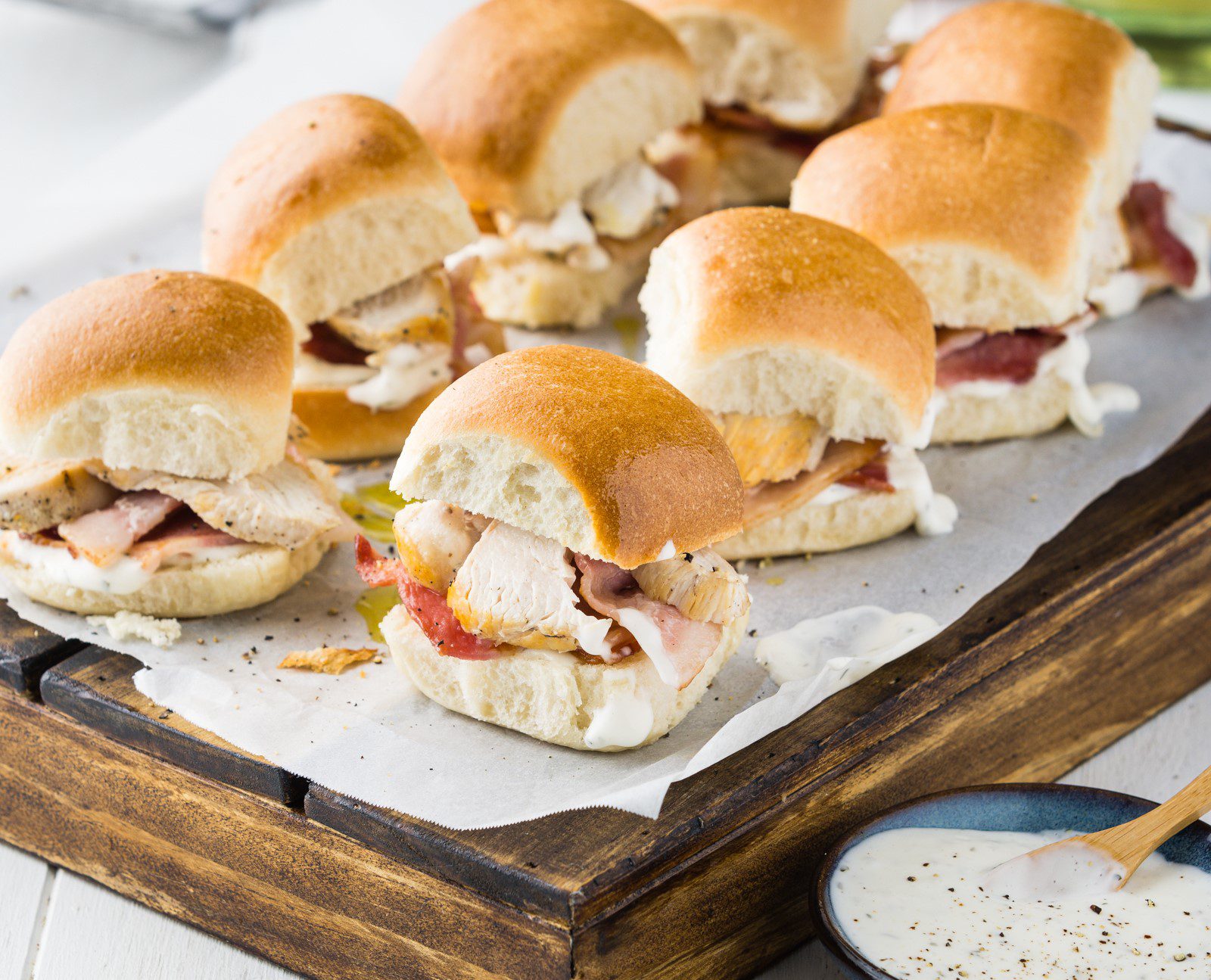 Chicken, Bacon & Ranch Slider Kit | Blog - Add On Recipes - Bargain Box ...