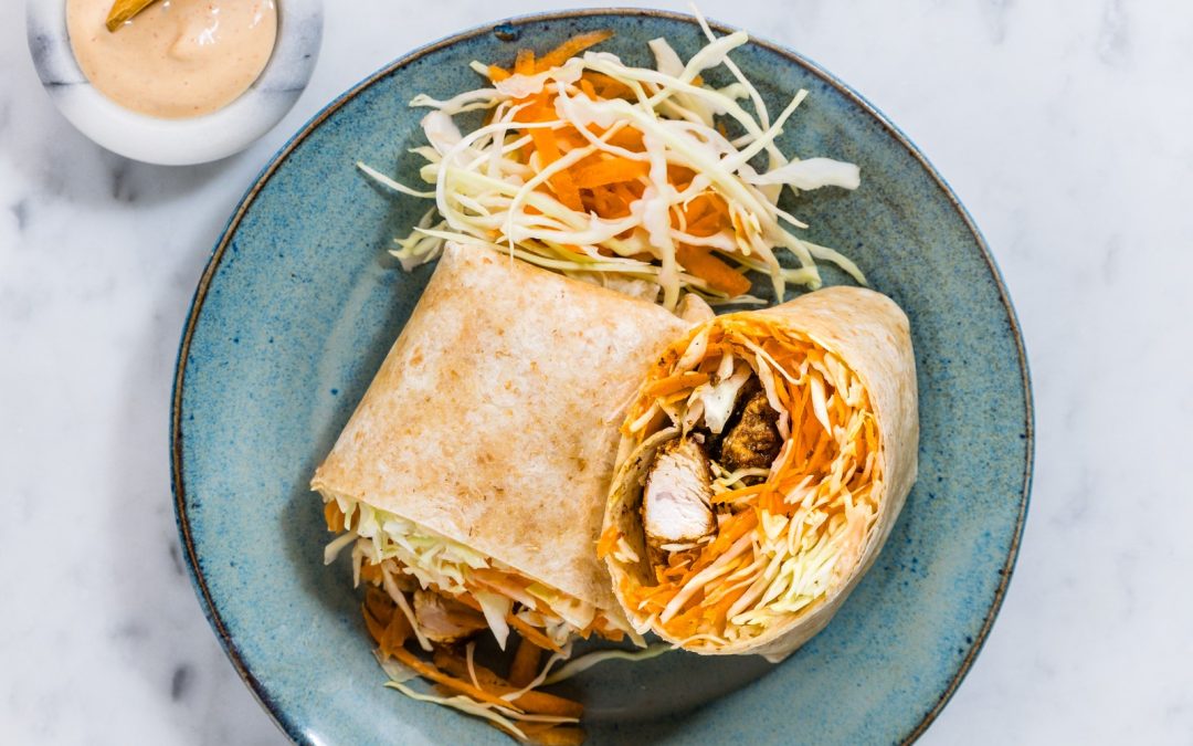 Smashed Edamame Wraps | Fresh Start - Recipes