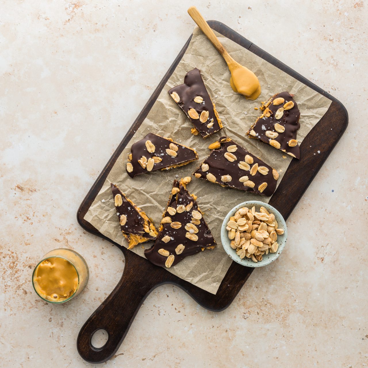 Date And Peanut Butter Bark | Recipes - Fresh Start