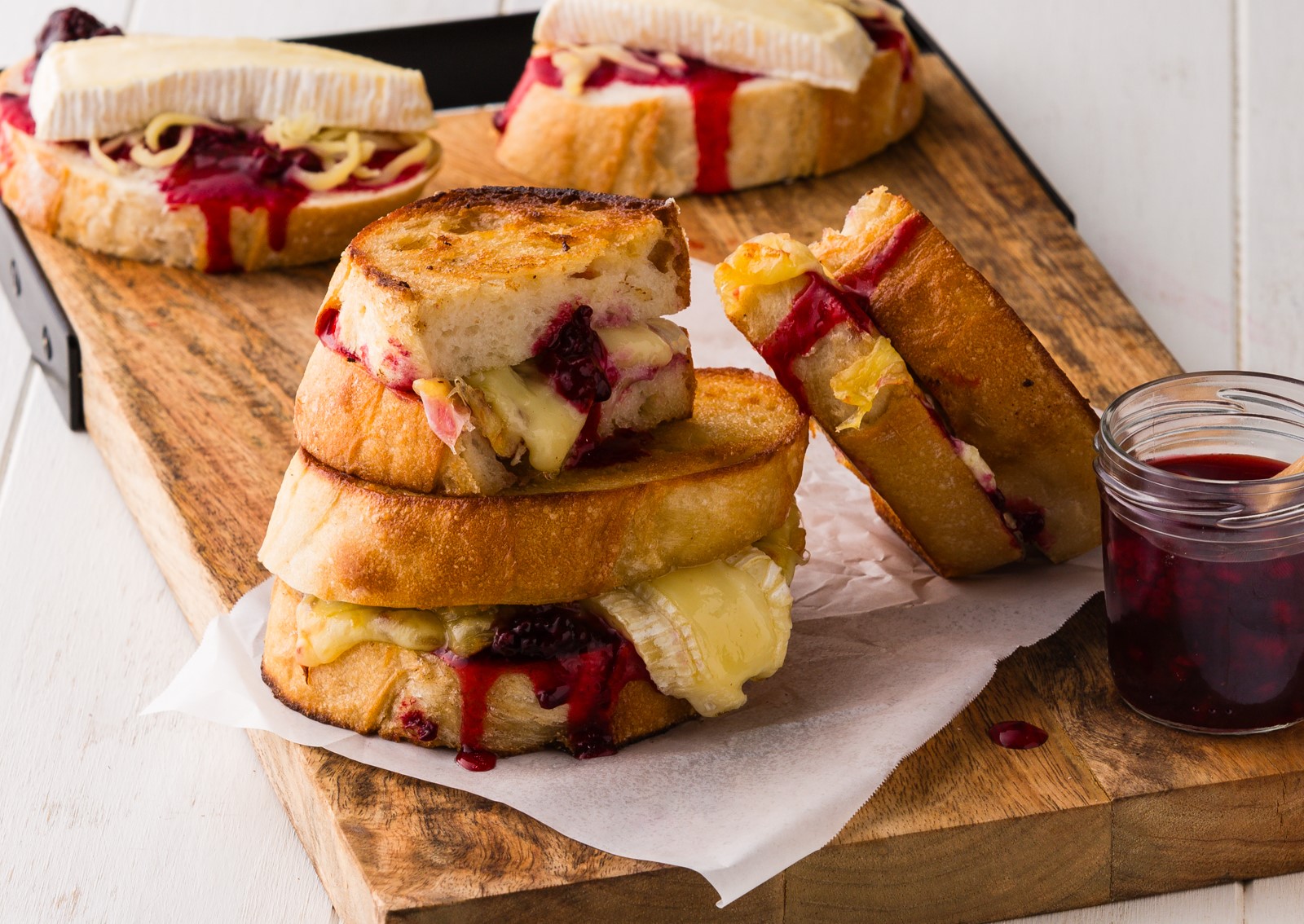 Brie & Blackberry Toastie | Blog - Add On Recipes - Bargain Box - My ...