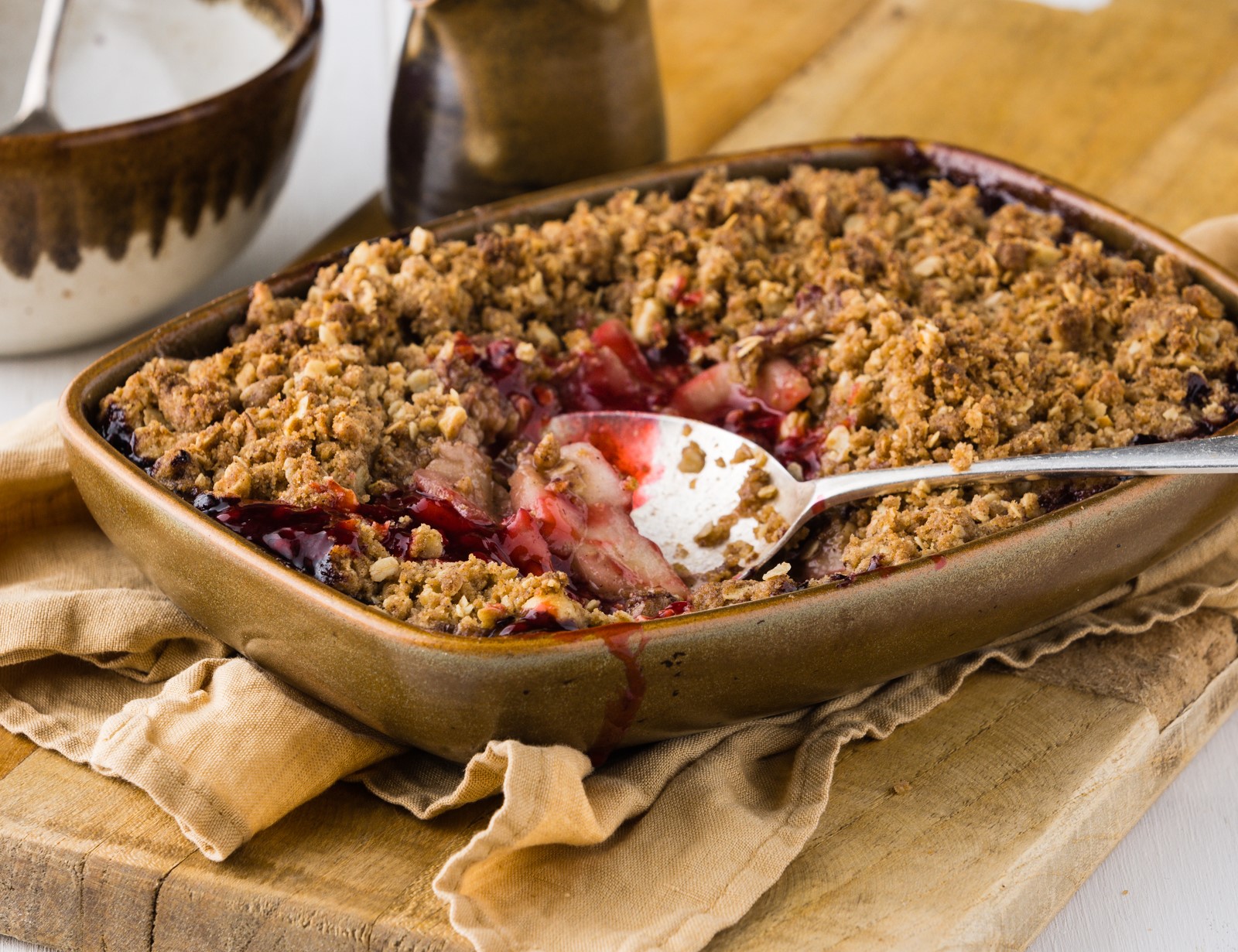 Apple Berry Crumble | Blog - Add On Recipes - Bargain Box - My Food Bag