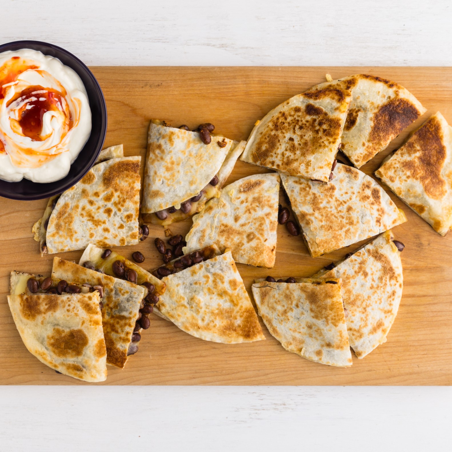 Mexi Beans & Cheese Quesadillas | Blog - Add On Recipes - Bargain Box ...