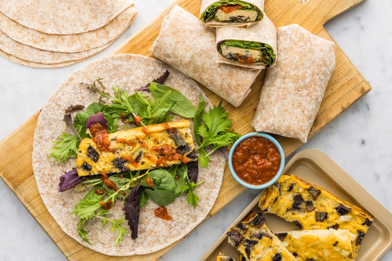 Meal Prep: Sheet Pan Egg Breakfast Wraps - Fresh Start